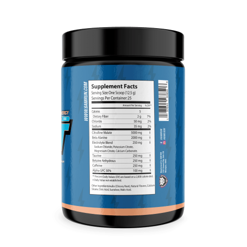 6AM RUN BOLT Extreme Training Pre-Workout